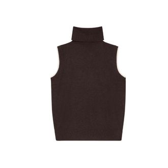 A|X Armani Exchange Top ajust&eacute; en maille fine - Femme - Pulls - Brun - Taille: 36 FR