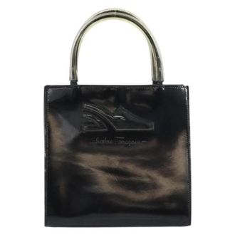 Ferragamo Pre-owned Leder Handtasche - - Pre-owned - Damen - Schwarzk - ONE SIZE