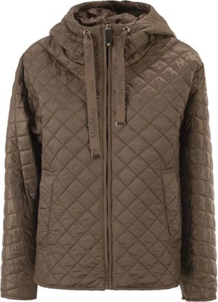 Max Mara Femme, Vestes, Brun, Taille: 40 FR Down Vestes