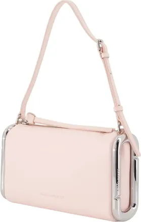 Marc Jacobs Womens The Juliette Shoulder Bag - Marc Jacobs Leather Pink Cowhide Shoulder-Hobo-Bags