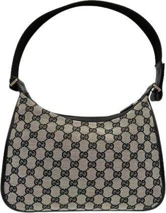 Gucci Pre-owned Vintage GG Canvas Umh&auml;ngetasche - - Pre-owned - Damen - Schwarzk - ONE SIZE