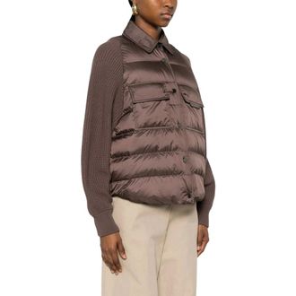 Brunello Cucinelli Damen, Jacken, Braun, XSGr&ouml;&szlig;e