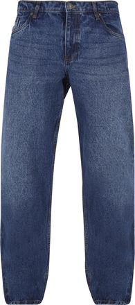 Urban Classics Herren Jeans Heavy Ounce Straight Fit Zipped Jeans, Jeans f&uuml;r M&auml;nner, Rei&szlig;verschluss am Hosenbein, erh&auml;ltlich, Gr&ouml;&szlig;en 28-44