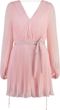 Max Mara Femme, Robes, Rose, Taille: 38 FR Visita Chiffon Dress