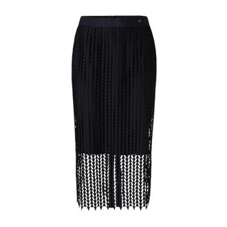 Marc Cain Dunkelblauer Rock - - Skirts - Damen - Blau - L