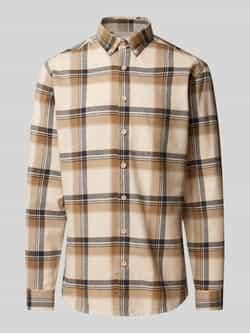 Lindbergh Freizeithemd mit Button-Down-Kragen