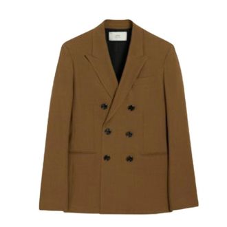 Ami Braune Jacke f&uuml;r Stilvolle Outfits - - Jackets - Damen - Braun - S