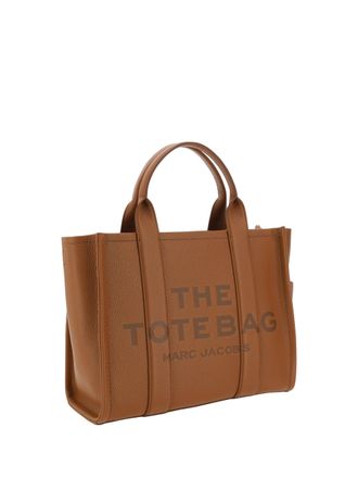 Marc Jacobs Womens The Medium Tote Handbag Argan Oil Calf Leather Bos Taurus Handbags Hand Bags