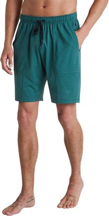 CALIDA RMX Sleep Bermudas mit Seitentaschen Herren, aus Bio Baumwolle, amungsaktiv und feuchtigkeitsregulierend, sportlicher Schnitt
