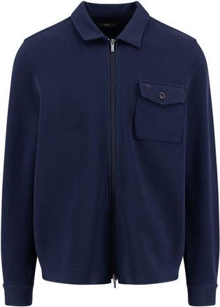 Fynch-Hatton Kurzjacke Materialmix aus Polyester, Baumwolle und Elasthan, normale Passform