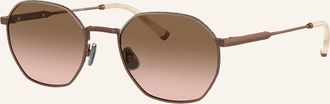 Brunello Cucinelli Brunello Cucinelli Sonnenbrille bc2003st Intarsia Rays braun
