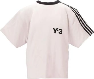 adidas Y-3 padded short-sleeve T-shirt - Wei&szlig;