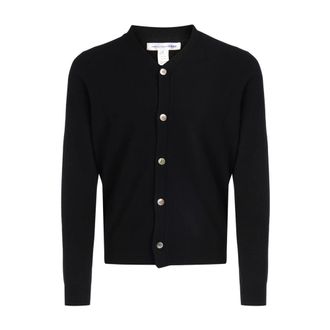 Comme Des Gar&ccedil;ons V-Ausschnitt Cardigan - - Knitwear - Herren - Schwarzk - L