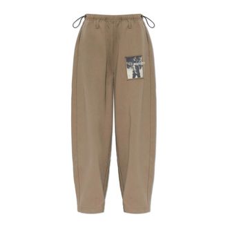 Misbhv Wide-Leg-Sweatpants - - Trousers - unisex - Grau - L
