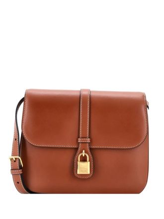 Celine Tabou Bag Smooth Calfskin Medium crossbody bag - Marron