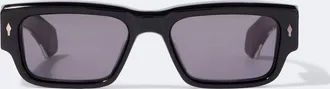 Jacques Marie Mage Eckige Sonnenbrille Engel