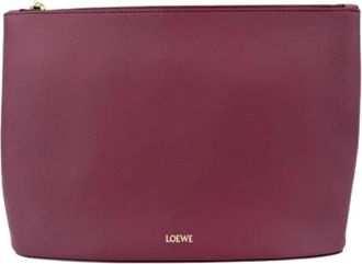 Loewe Sac pochette Pre-owned - Femme - Pre-owned - Rouge - Taille: ONE Size