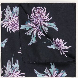 Eton Einstecktuch blau