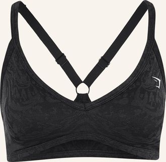 Gymshark Gymshark Sport-Bh Adapt Animal schwarz