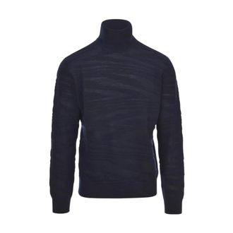 Missoni Turtleneck - - Knitwear - Herren - Blau - XL