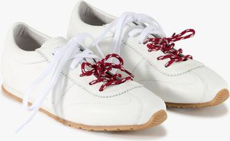 Saison 1865 Baskets Foudre en cuir su&eacute;d&eacute;