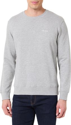 Pepe Jeans London Herren M Basic Sweat Sweatshirt, Grau (meliertes Grau), XXL