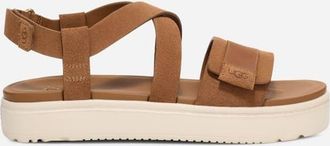 UGG Zayne Sandale II mit Knöchelriemen für Damen | UGG EU in Brown, Größe Nubukleder/Wildleder