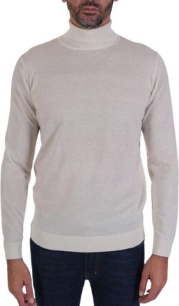 Karl Lagerfeld Homme, Pulls, Blanc, Taille: L Knit Rollneck
