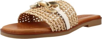 Mtng Mtng, Femme, Chaussures, Beige, Taille: 40 EU Sandalia Plana