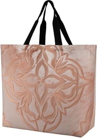 Generic Or Roses Sac A Main Femme L&eacute;ger Sacs De Courses Imperm&eacute;able Sac A Main Femmes Pour Plage Voyage Travail