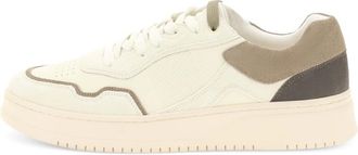 Boggi Milano Homme, Chaussures, Beige, Taille: 44 EU Journey Leather Mix Trainers