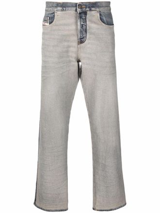 Diesel jean D-Viker &agrave; coupe droite - Bleu