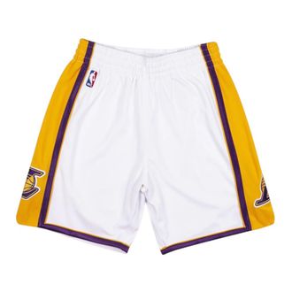 Mitchell & Ness Lakers NBA Swingman Shorts 2009/10 - - Sport - Herren - Wei&szlig; - XL