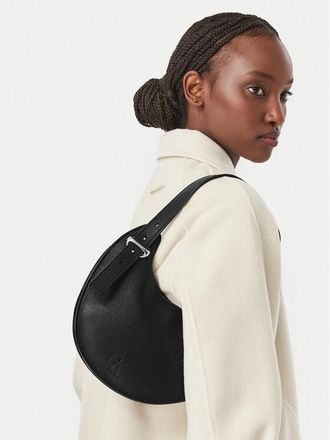 Calvin Klein Handtasche Asym Buckle Shoulder Bag LV04F3872G Schwarz