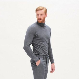 Living Crafts Rollkragenpullover HELGE GOTS zertifiziert