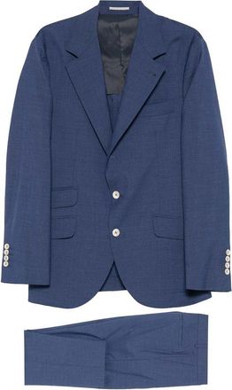 Brunello Cucinelli Eleganter Anzug - Blau