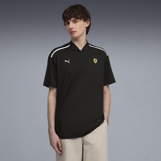 Puma Polo premium CLOUDSPUN Scuderia Ferrari Homme, V&ecirc;tements, Noir, XXL
