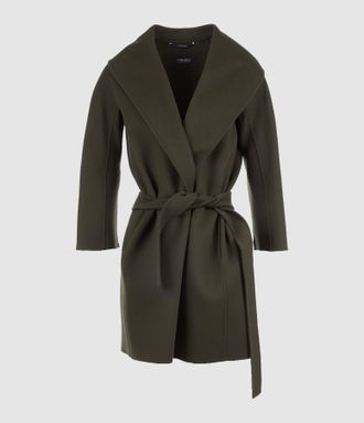 Max Mara Manteau Messi Kaki, S Max