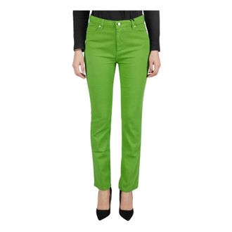 Kiton Jeans Regular Solid 100% Handmade - - Jeans - Damen - Gr&uuml;n - S