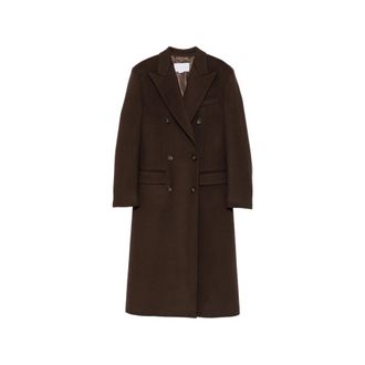 Stella McCartney Double-breasted Peaked-lapel Coat