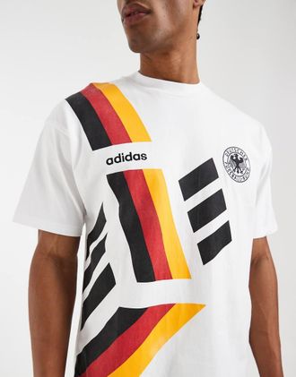 adidas adidas Performance - T-shirt avec logo Allemagne 1994 - Blanc