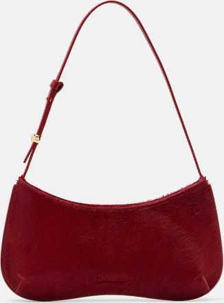 Jacquemus Schultertasche Bisou Medium aus Kalbshaar