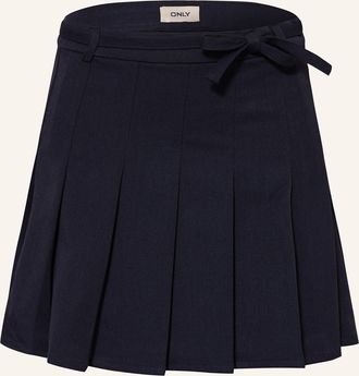 Only Faltenrock blau