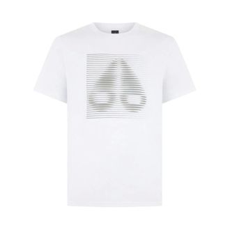 Moose Knuckles Homme, Tops, Blanc, Taille: S Raydaze Tee