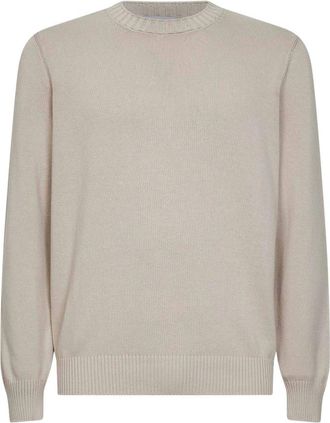 D4.0 Homme, Pulls, Beige, Taille: M Pull ras du cou