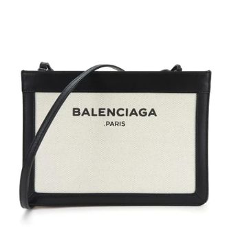 Balenciaga Pre-owned Toile sacs-balenciaga - Femme - Pre-owned - Beige - Taille: ONE Size