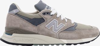 New Balance Suede sneakers with contrasting inserts - NEW BALANCE - gender_Man