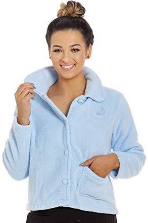 Camille Femme Ensemble Pyjama 2 Pièces Multicolore Super Doux en Polaire Étoile, Manches Longues avec Taille Élastiquée - Confort Ultime