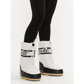 Moon Boot Schneeschuhe Moon Boot Mb Icon Nylon 80D1400440 Wei&szlig;