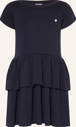 Petit Bateau Petit Bateau Jerseykleid Mit Volants blau